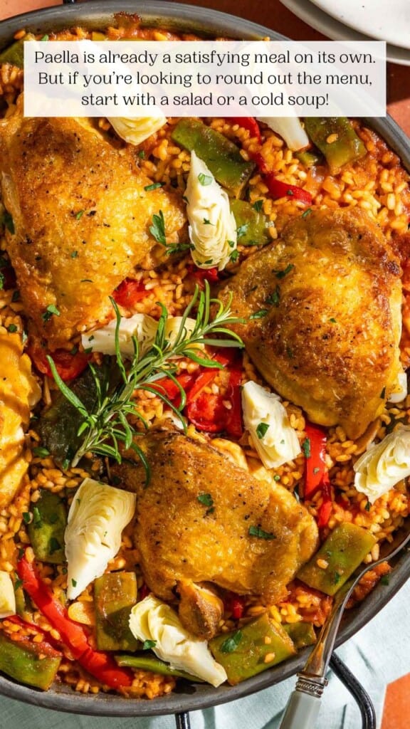 Easy Chicken Paella - The Mediterranean Dish