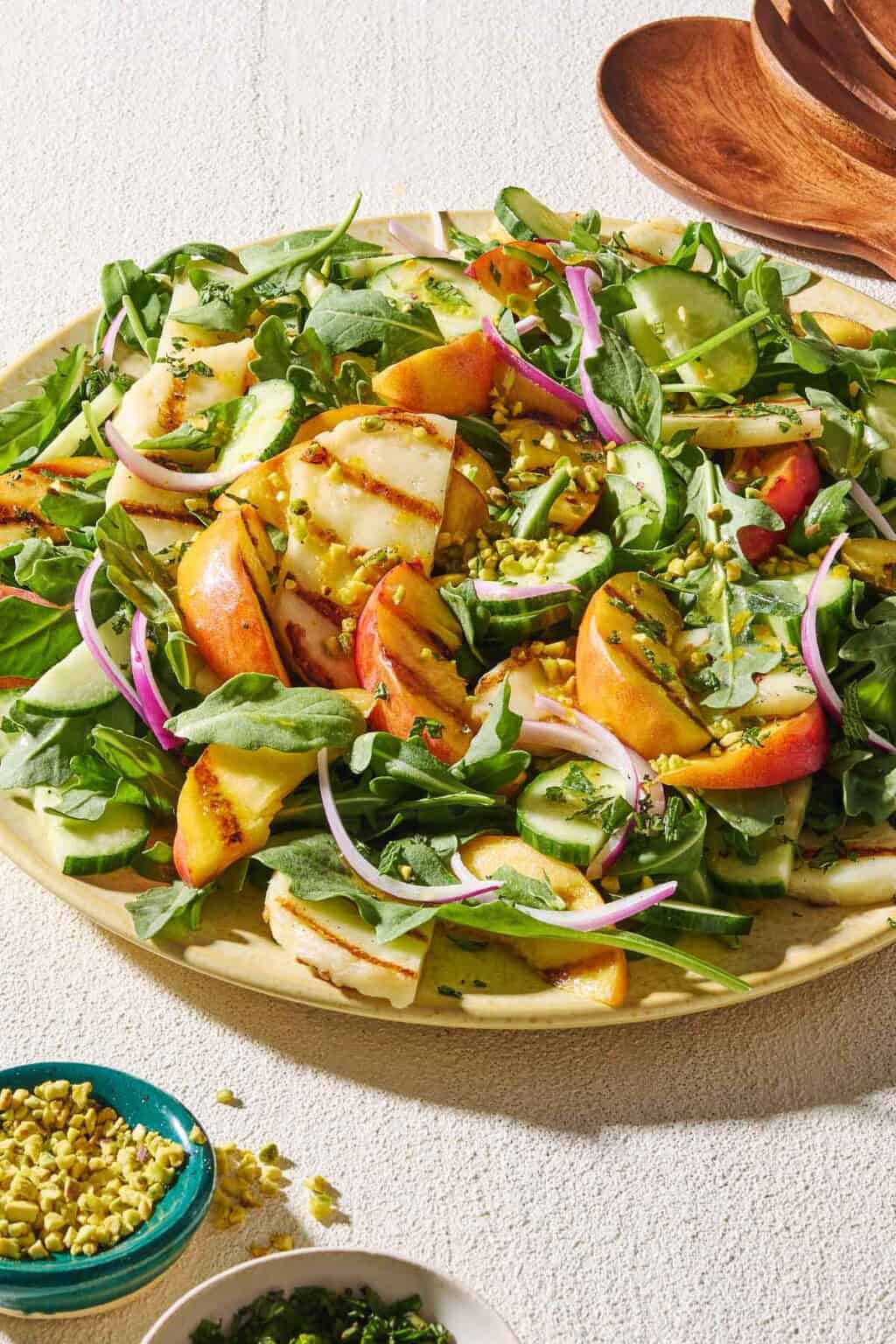 Halloumi Salad | The Mediterranean Dish