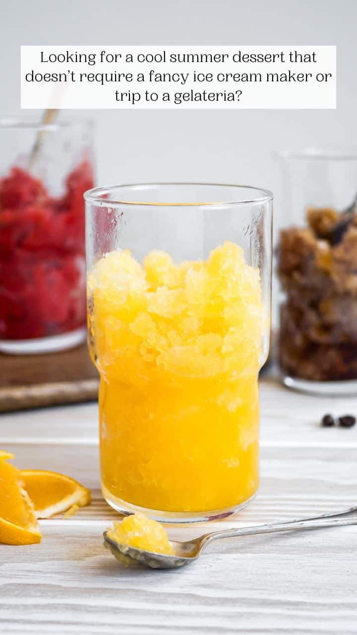 Granita, The Icy Italian Dessert You Need This Summer! - The ...