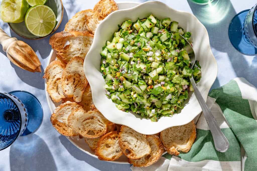 Cucumber Salsa | The Mediterranean Dish