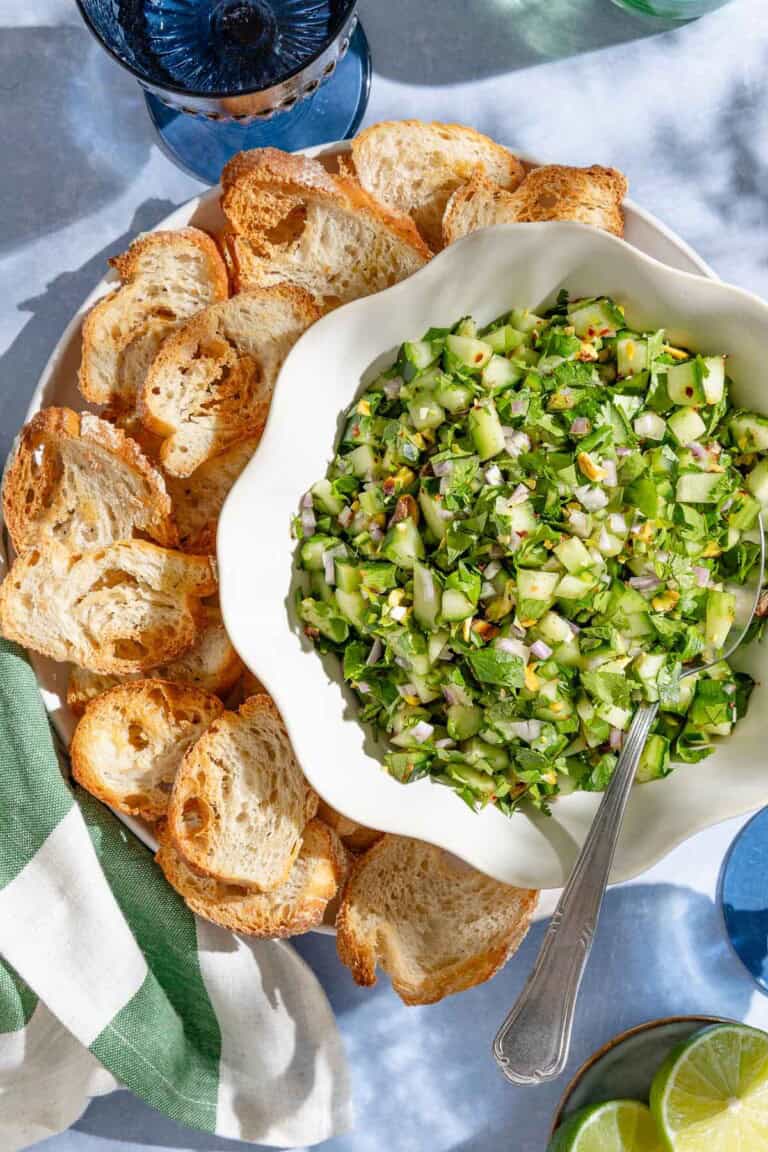 Cucumber Salsa | The Mediterranean Dish
