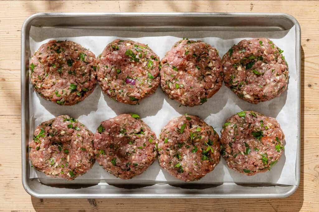 Lamb Burger Recipe | The Mediterranean Dish