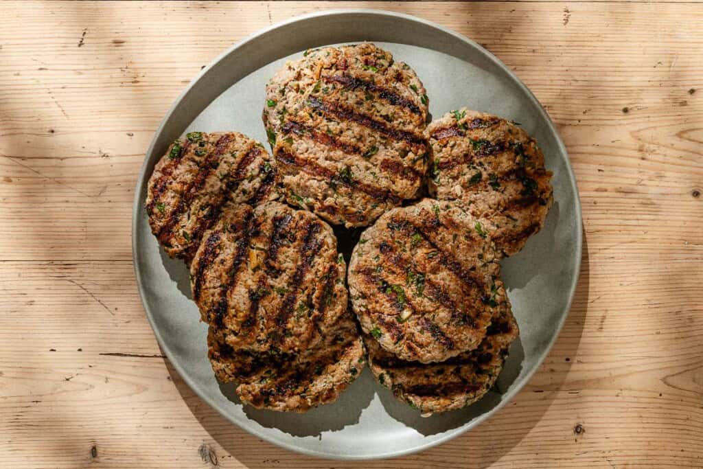 Lamb Burger Recipe | The Mediterranean Dish