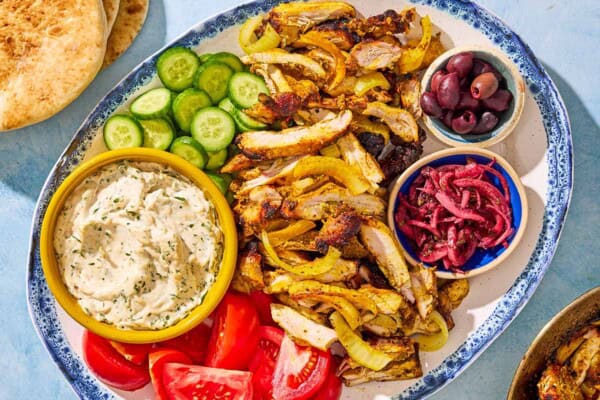 Grilled Chicken Shawarma | The Mediterranean Dish