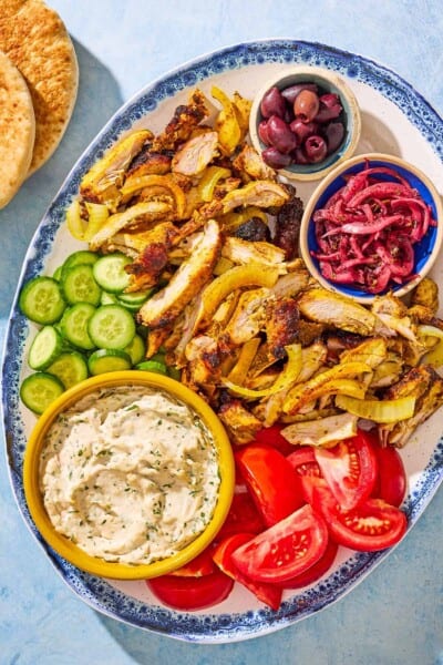 Grilled Chicken Shawarma | The Mediterranean Dish