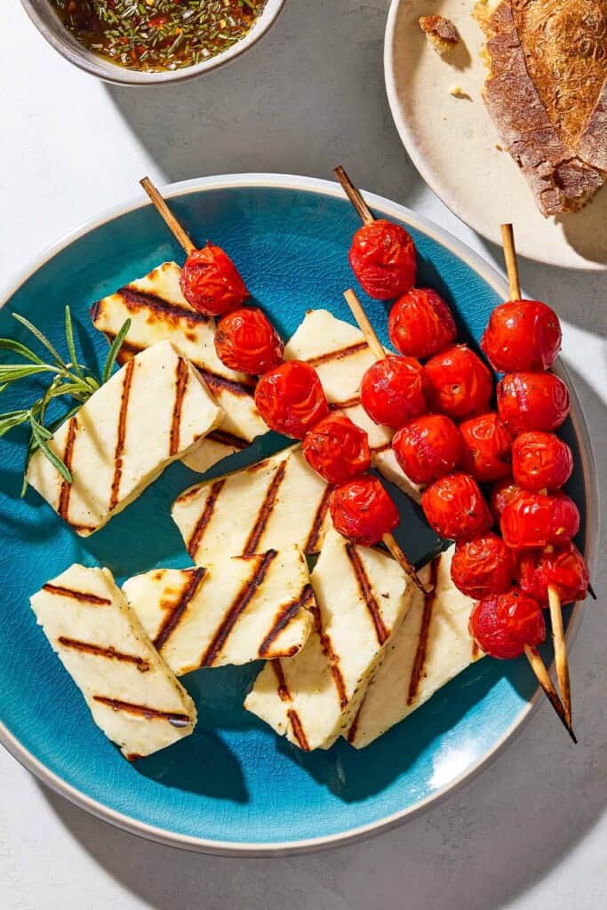 Grilled Halloumi | The Mediterranean Dish