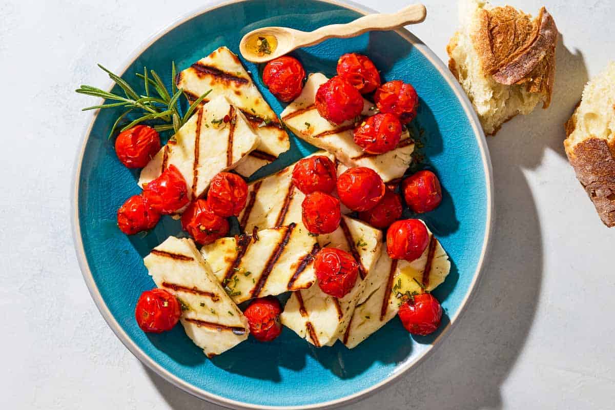 Grilled Halloumi | The Mediterranean Dish