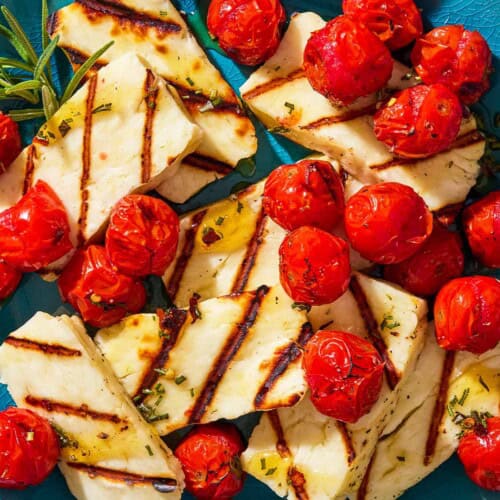 Grilled Halloumi | The Mediterranean Dish