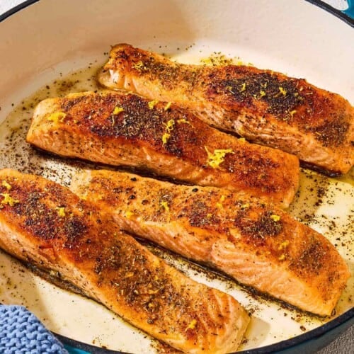 Greek Salmon Recipe | The Mediterranean Dish