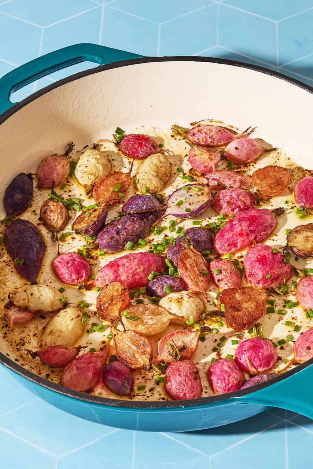 Roasted Radishes | The Mediterranean Dish