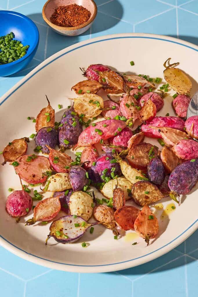 Roasted Radishes | The Mediterranean Dish