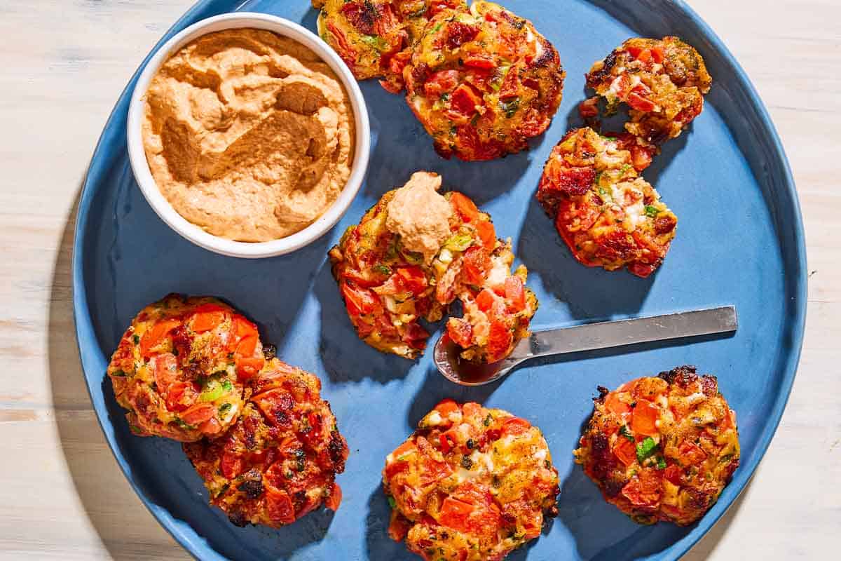 Greek Tomato Fritters | The Mediterranean Dish