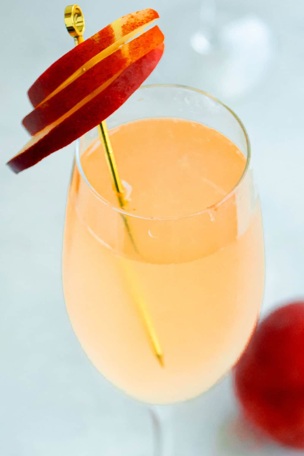 Peach Bellini | The Mediterranean Dish