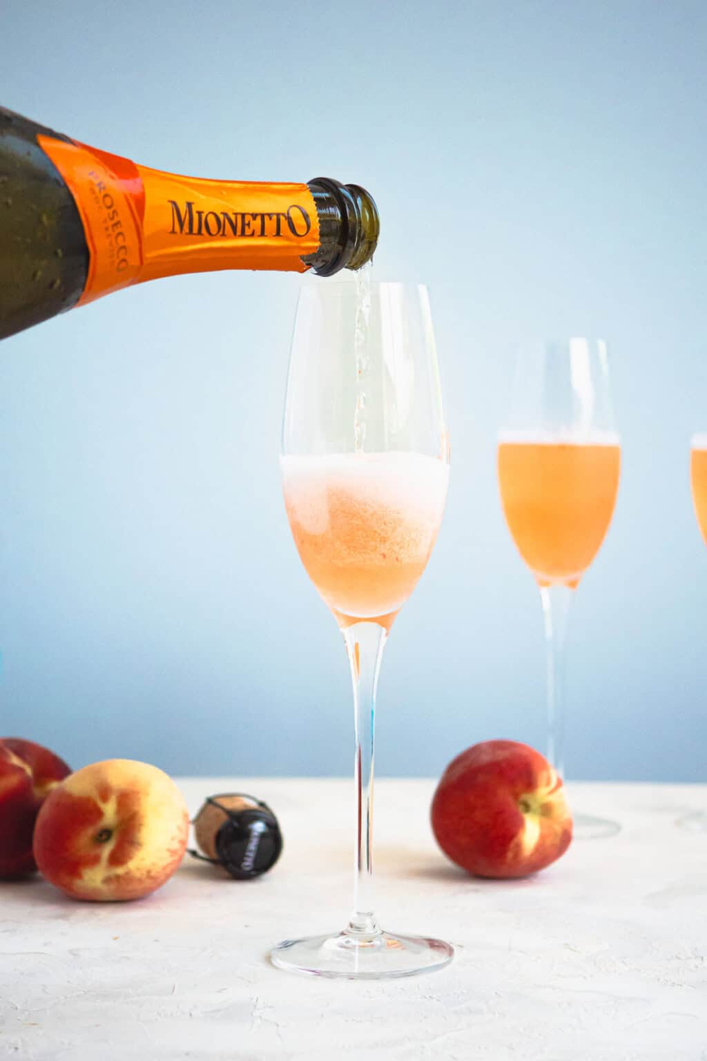 Peach Bellini | The Mediterranean Dish