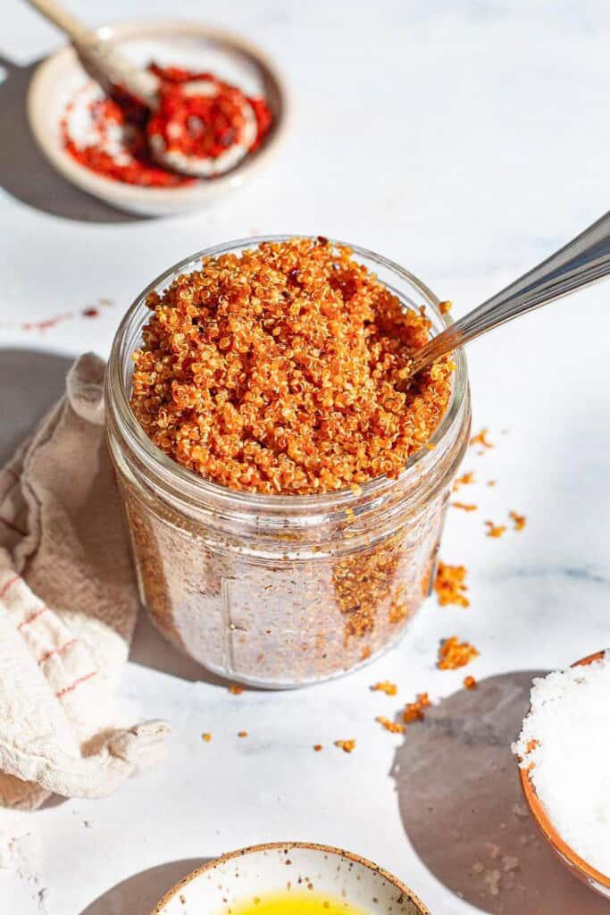 Crispy Quinoa | The Mediterranean Dish