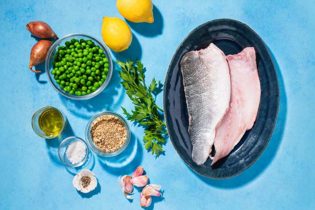 Dukkah Crusted Sea Bass | The Mediterranean Dish