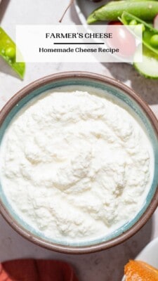 Homemade Farmer’s Cheese - The Mediterranean Dish