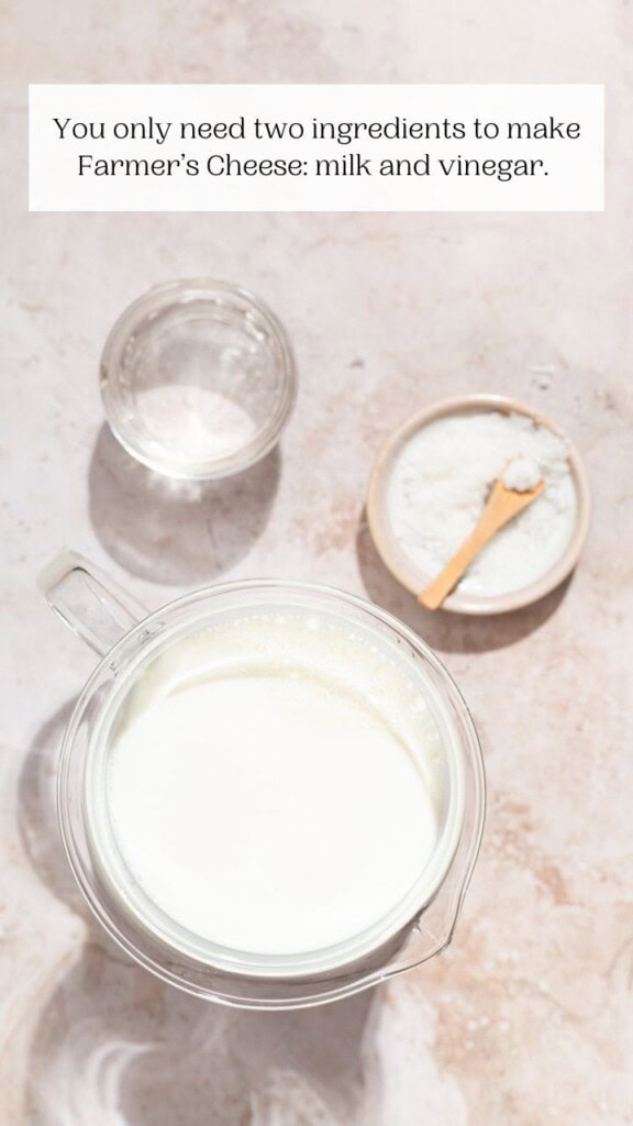 Homemade Farmer’s Cheese - The Mediterranean Dish