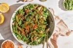 Snap Pea Salad with Feta and Crispy Quinoa