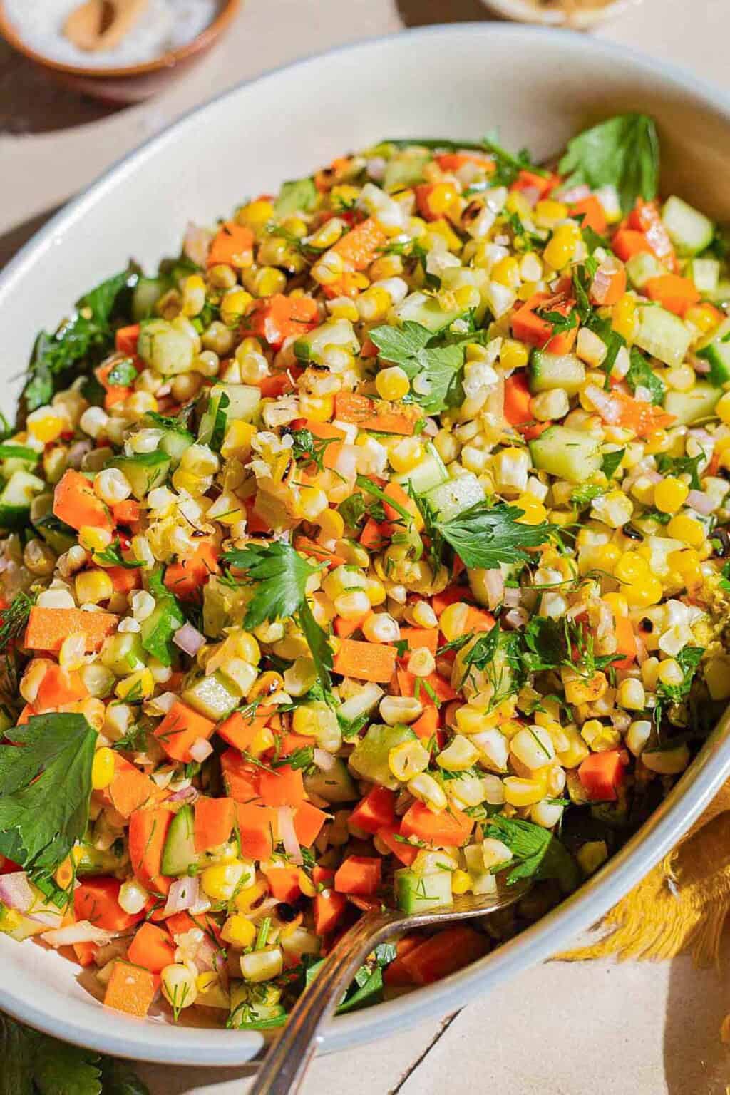 Corn Salad | The Mediterranean Dish