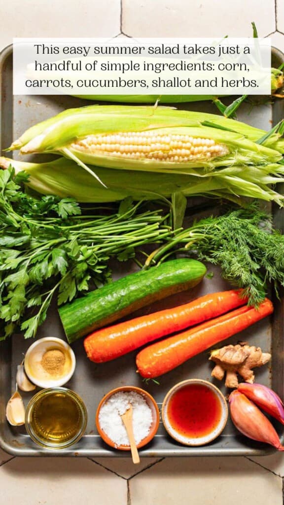 Grilled Corn Salad - The Mediterranean Dish