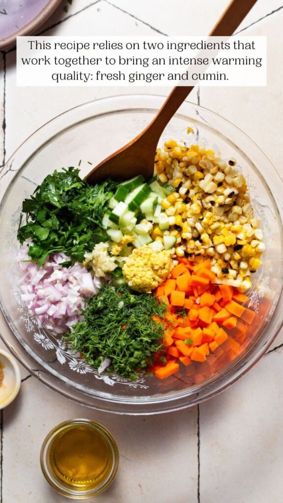 Grilled Corn Salad - The Mediterranean Dish