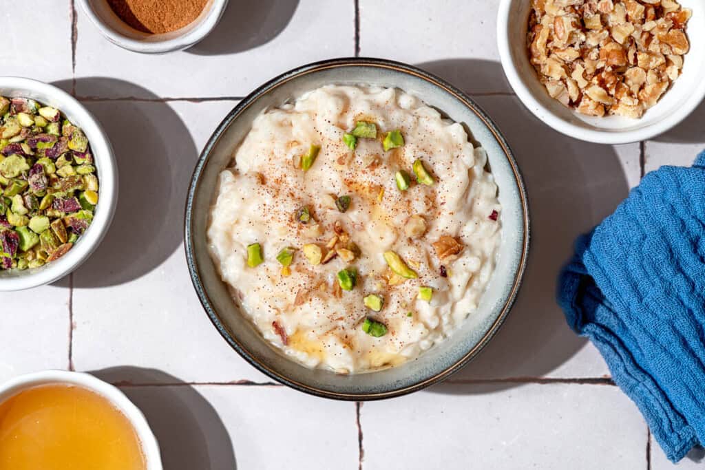 Easy Rice Pudding | The Mediterranean Dish