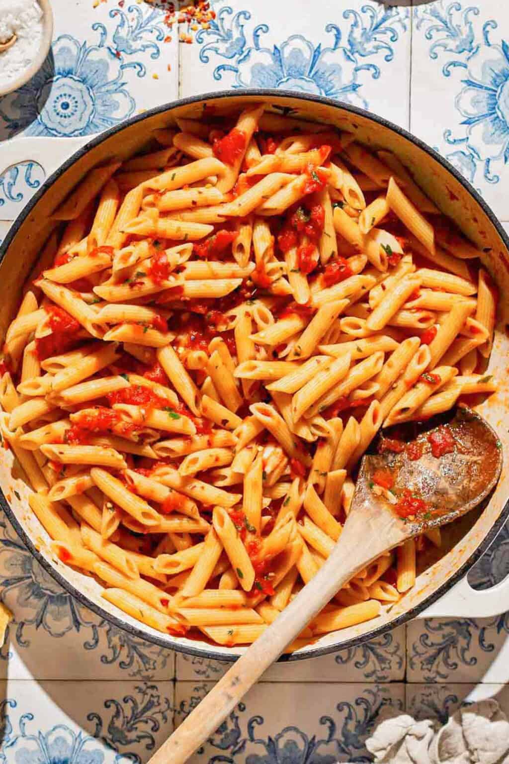 Penne Arrabbiata | The Mediterranean Dish