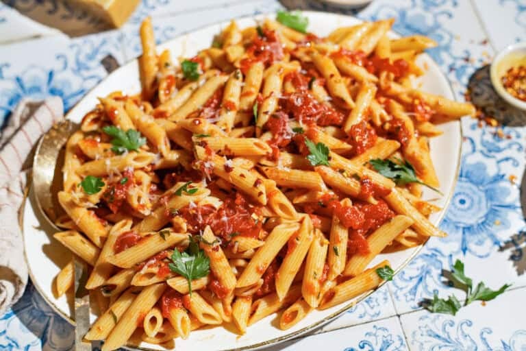 Penne Arrabbiata | The Mediterranean Dish