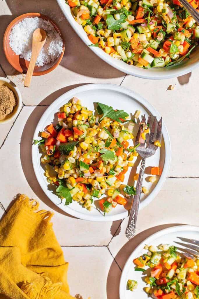 Corn Salad | The Mediterranean Dish