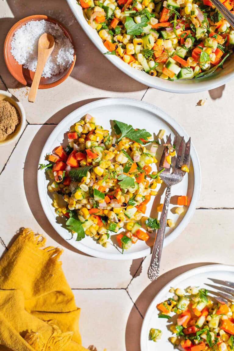 Corn Salad | The Mediterranean Dish
