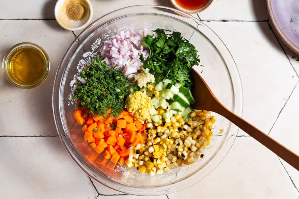 Corn Salad | The Mediterranean Dish