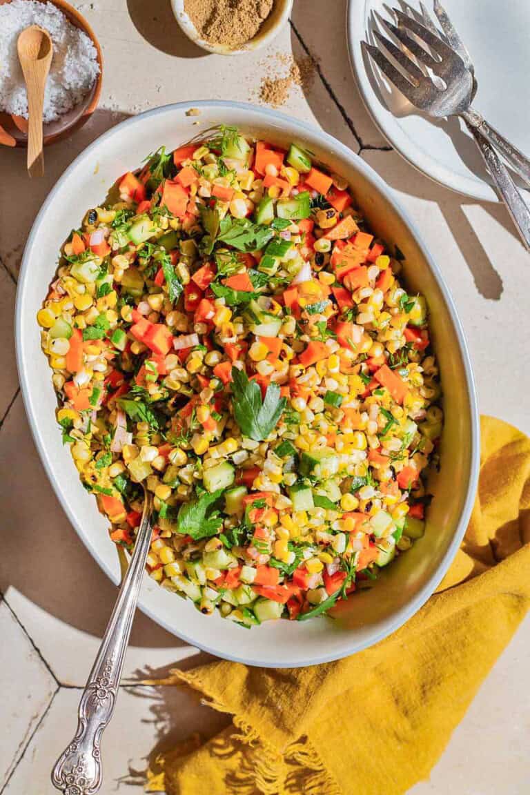 Corn Salad | The Mediterranean Dish