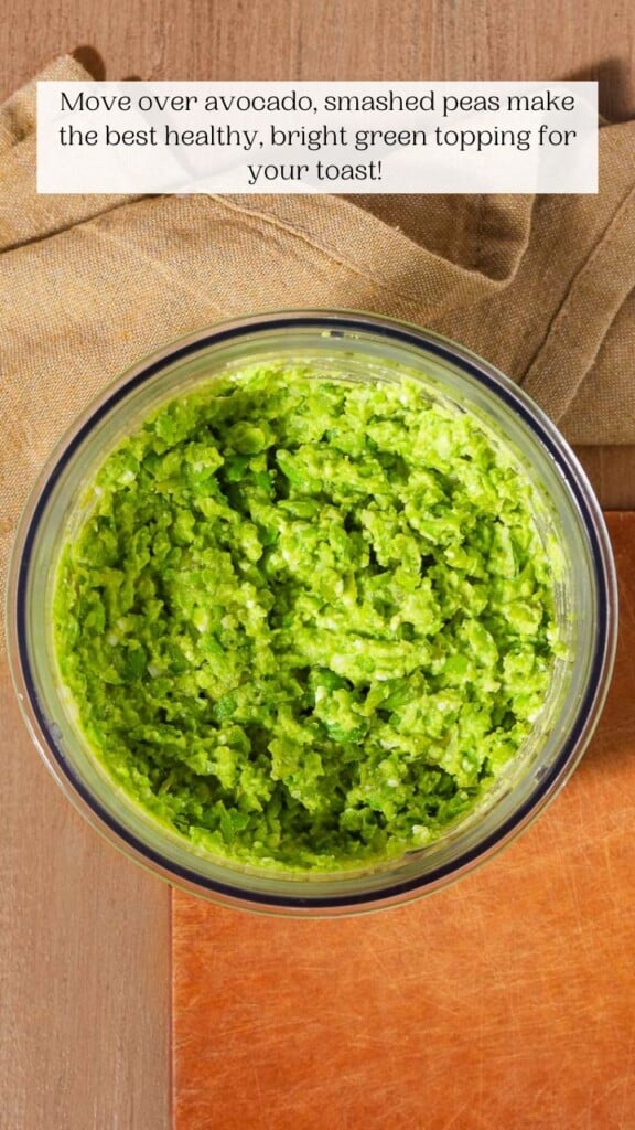 Smashed Peas on Toast with Mint and Aleppo Pepper - The Mediterranean Dish Smashed Peas on Toast with Mint and Aleppo Pepper - The Mediterranean Dish