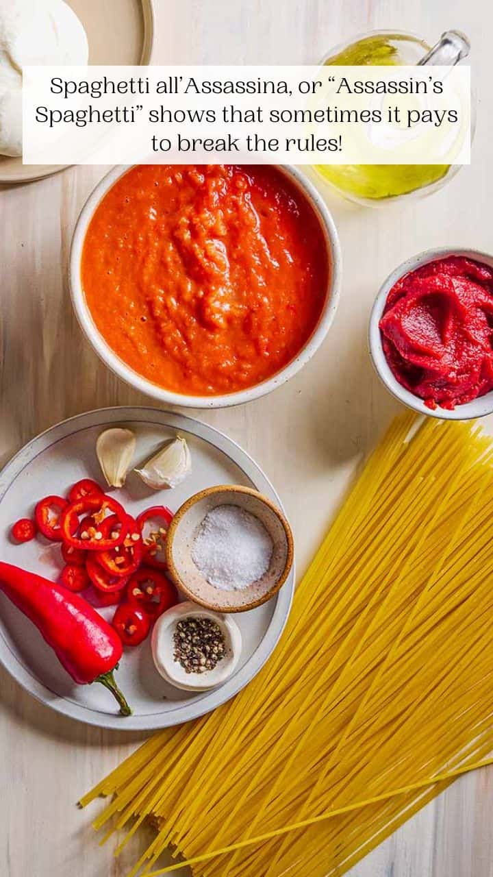 Spaghetti all'Assassina (Spicy Charred Pasta) - The Mediterranean Dish