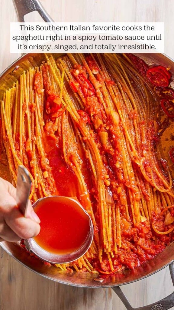 Spaghetti all'Assassina (Spicy Charred Pasta) - The Mediterranean Dish