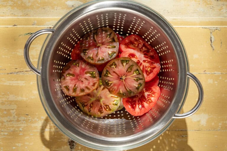 Rustic French-Style Tomato Tart | The Mediterranean Dish
