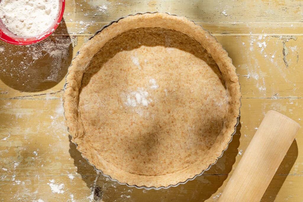 Rustic French-Style Tomato Tart | The Mediterranean Dish