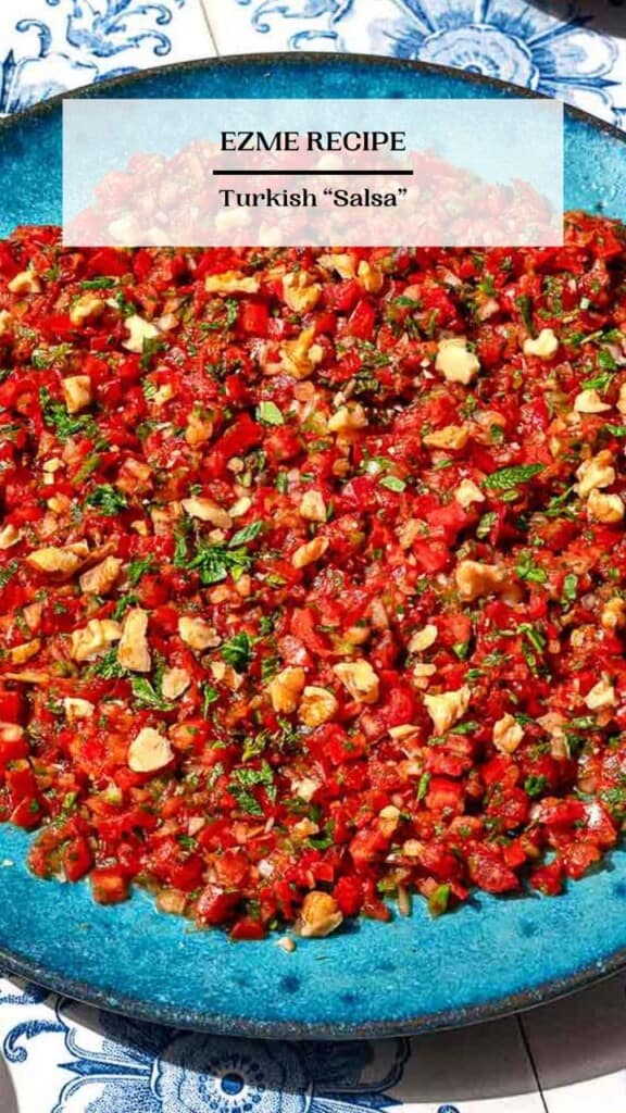 Ezme (Spicy Turkish “Salsa”) - The Mediterranean Dish