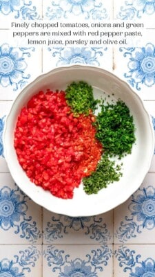 Ezme (Spicy Turkish “Salsa”) - The Mediterranean Dish