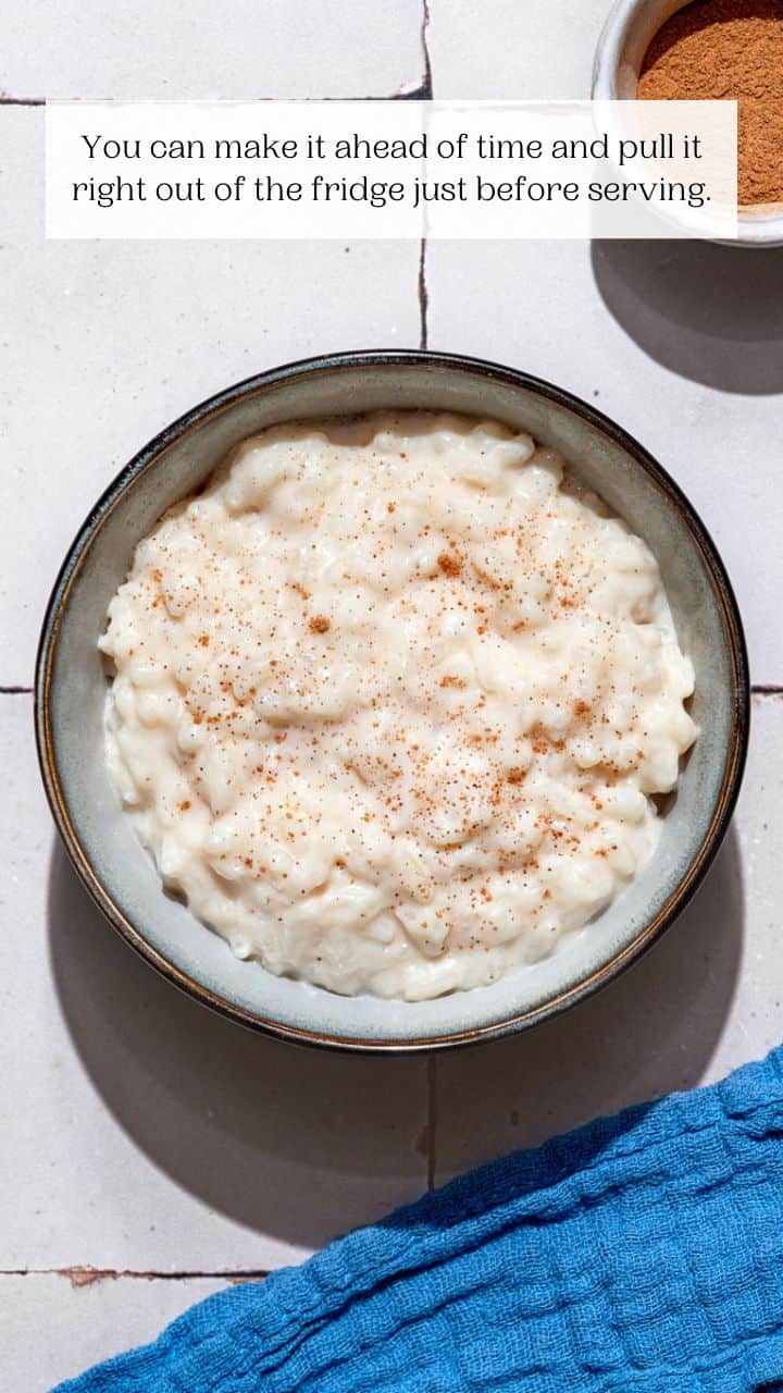 Easy Rice Pudding - The Mediterranean Dish