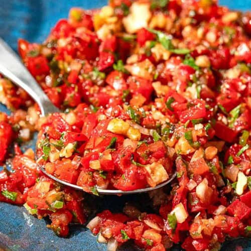 Ezme (Turkish Tomato Spread) | The Mediterranean Dish