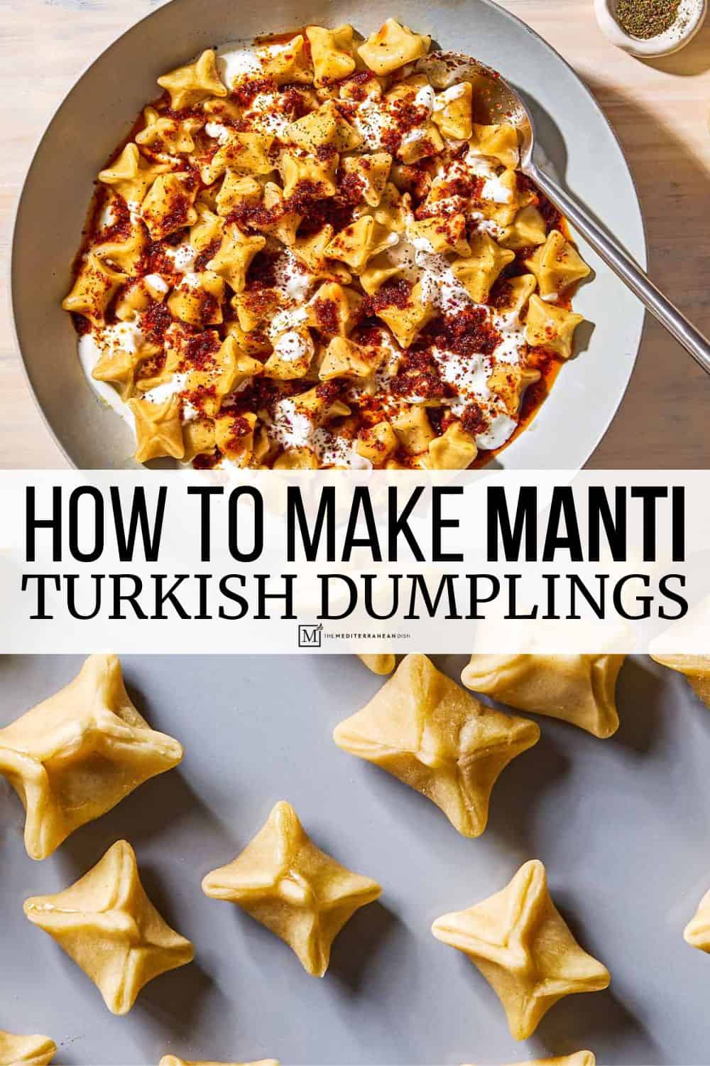 Mantı (Turkish Manti Dumplings Recipe) | The Mediterranean Dish