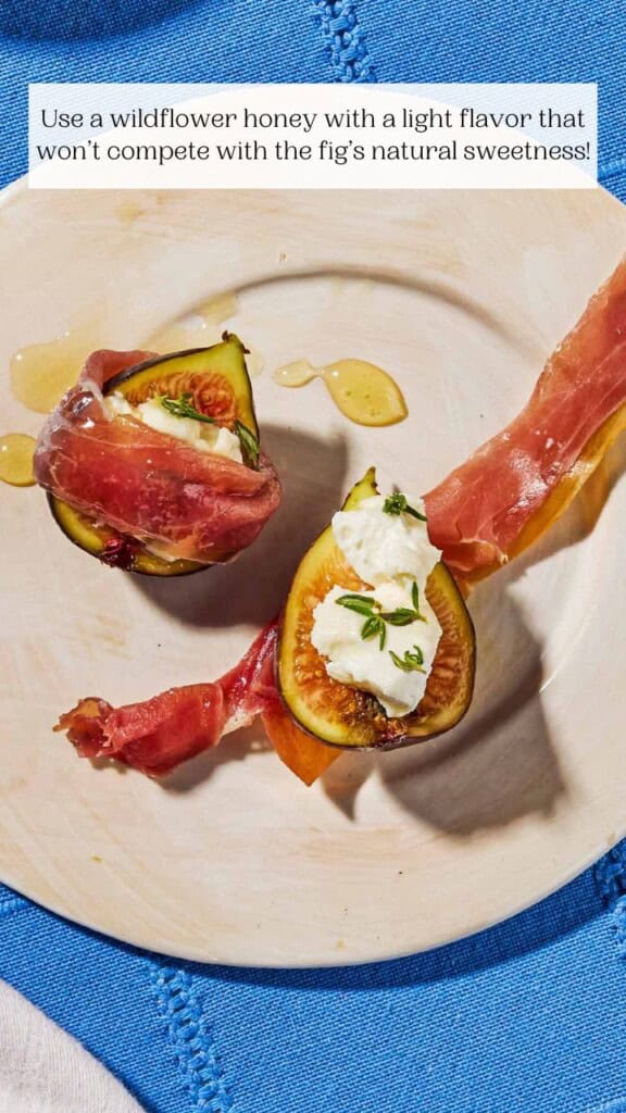 Prosciutto Wrapped Figs with Goat Cheese, Honey, and Thyme - The ...