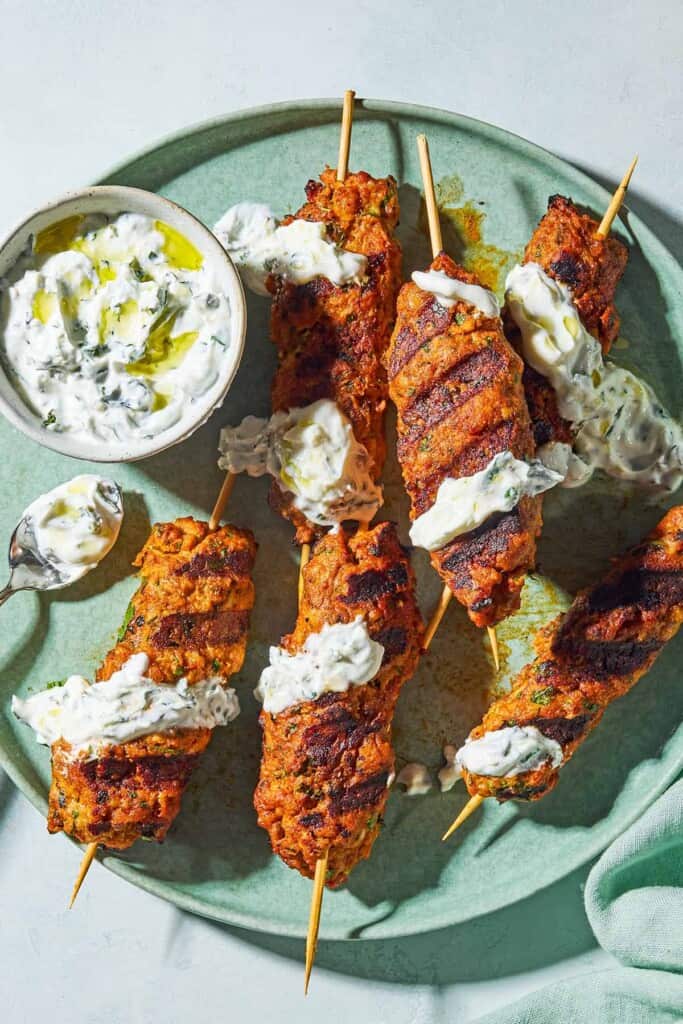 Chicken Kofta Kebab | The Mediterranean Dish