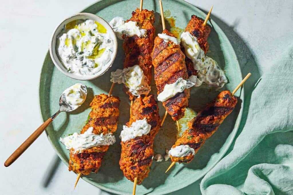 Chicken Kofta Kebab | The Mediterranean Dish