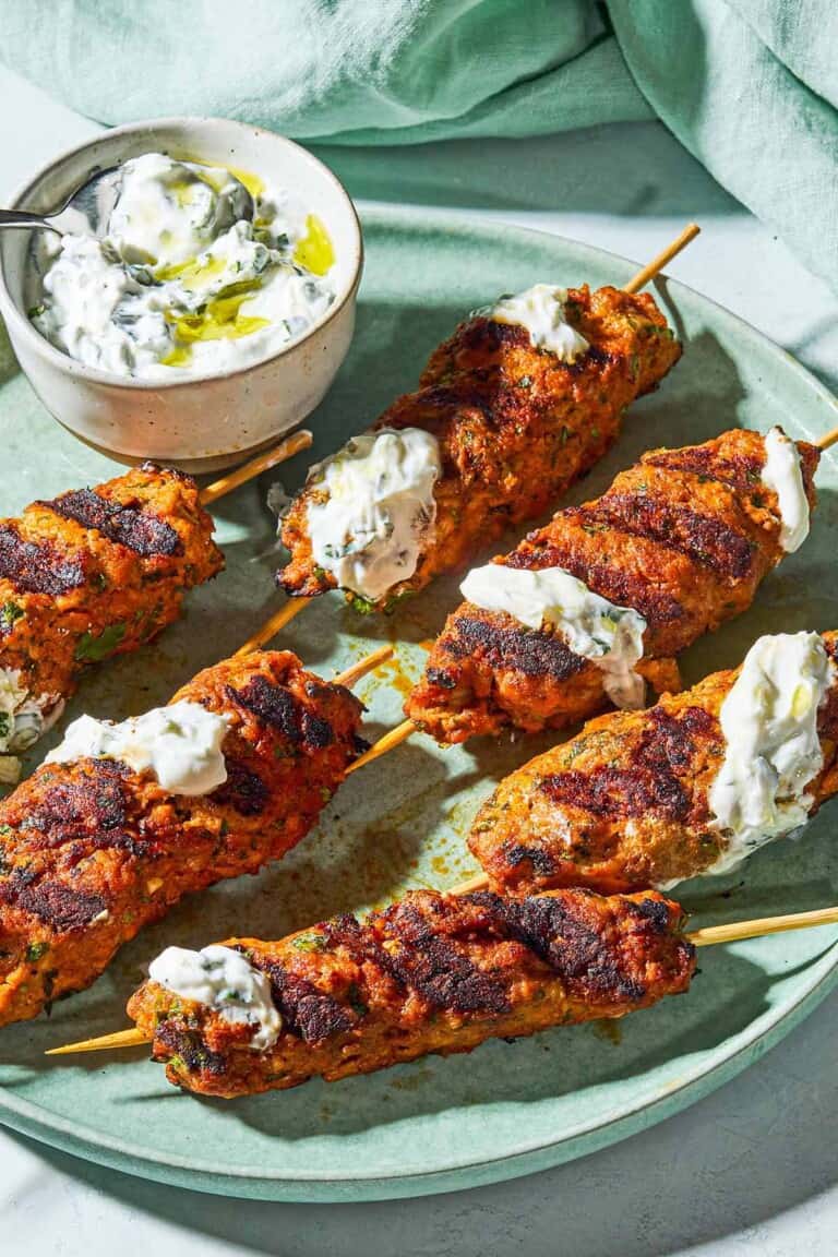 Chicken Kofta Kebab | The Mediterranean Dish