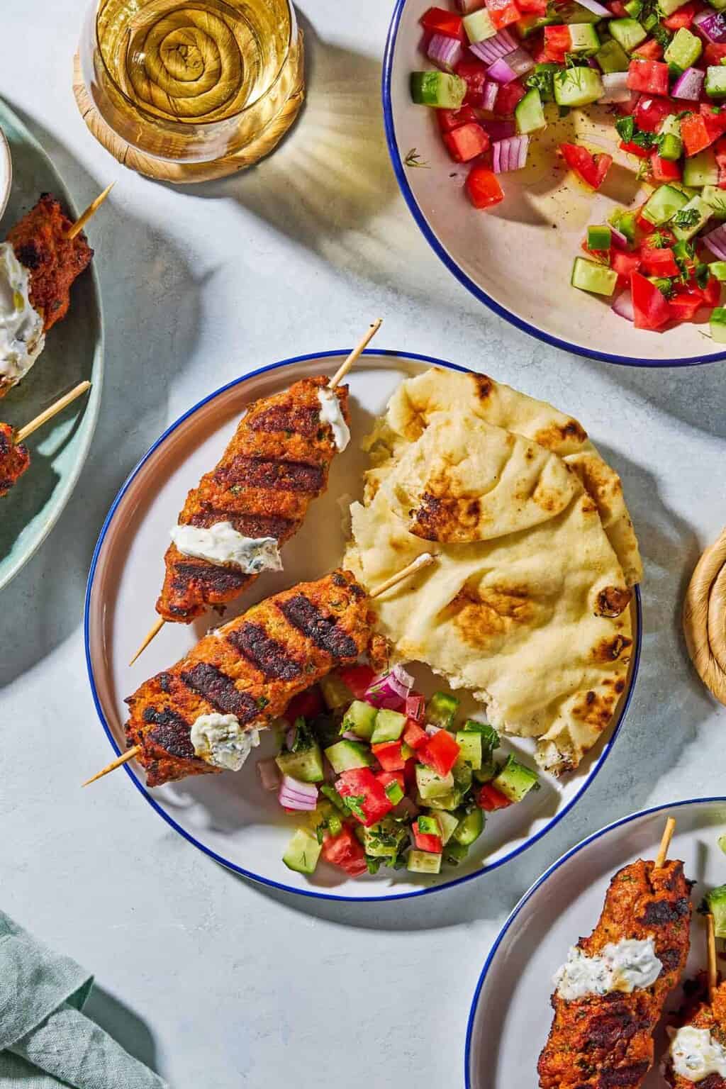 Chicken Kofta Kebab | The Mediterranean Dish