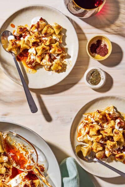 Mantı (Turkish Manti Dumplings Recipe) | The Mediterranean Dish
