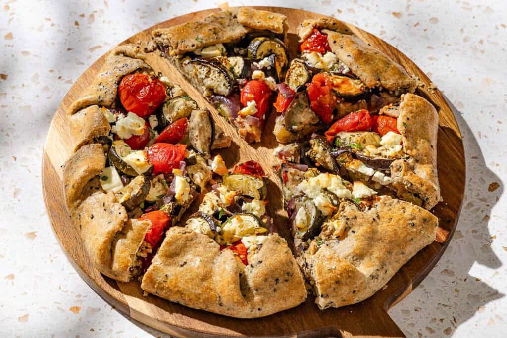 Summer Savory Galette Recipe | The Mediterranean Dish